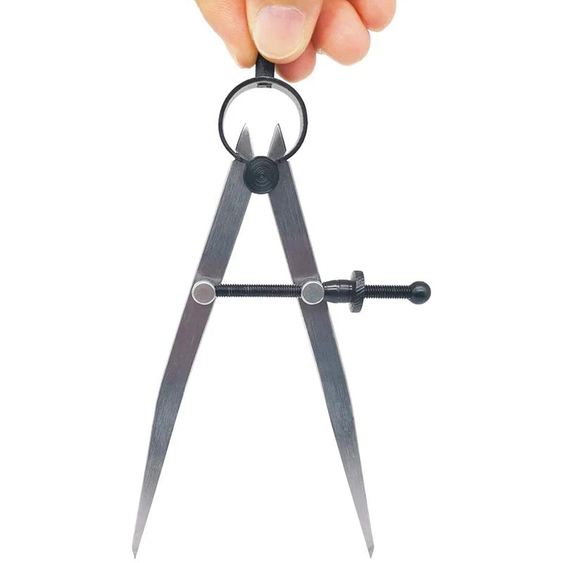 Adjustable 6" Lockable Steel Divider Wing Compass for Leather Craft ...