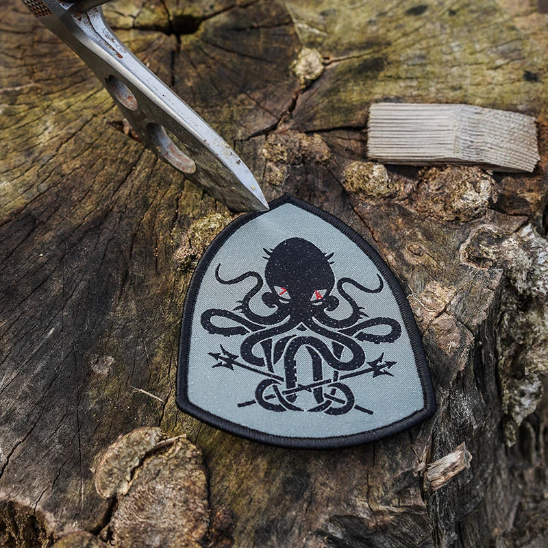 Tactical Embroidered Patch "Seal Team List Octopus" Military Badge ...
